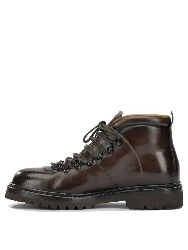 Officine Creative Artik Flexi 002' Lace Up Ankle Boots