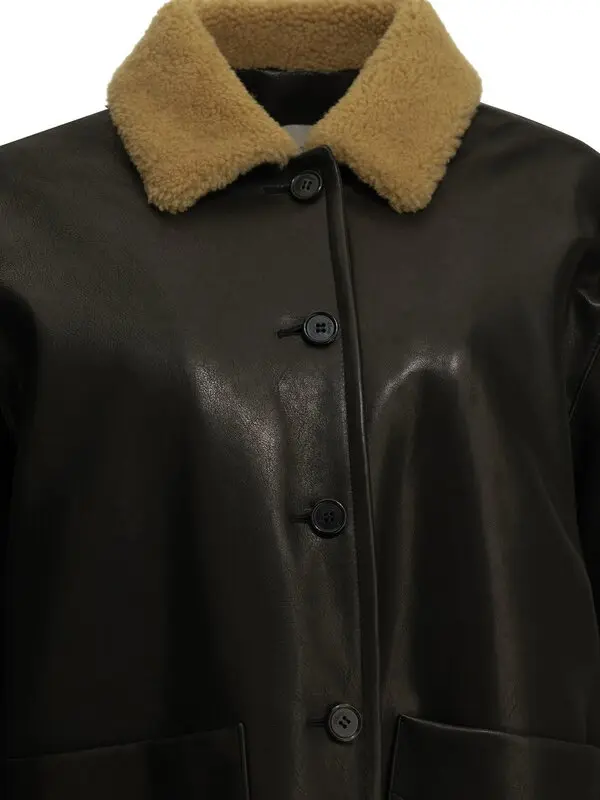 Khaite Wilson' Leather Jacket