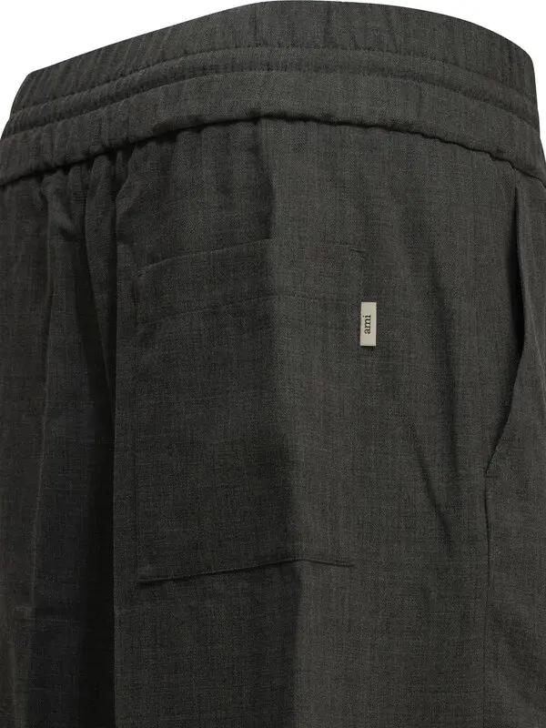 AMI Paris Casual Wool Pants