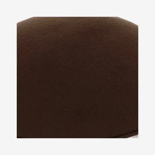 ALEXIA ALVAREZ DE TOLEDO Stiff Wool Coppola Hat