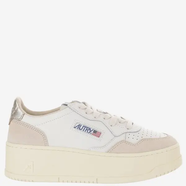 AUTRY Medalist Platform Low Leather Sneakers