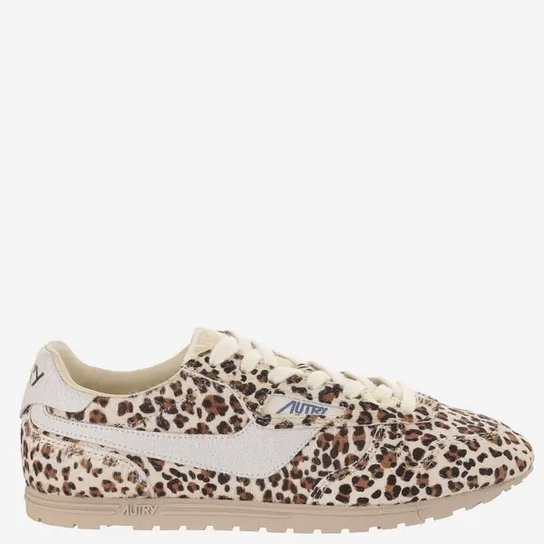 AUTRY Windspin Sneakers In Pony Skin - Multi