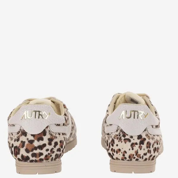 AUTRY Windspin Sneakers In Pony Skin