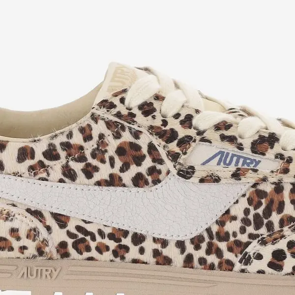 AUTRY Windspin Sneakers In Pony Skin