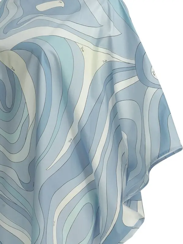 Emilio Pucci Marmo' Short Caftan Dress