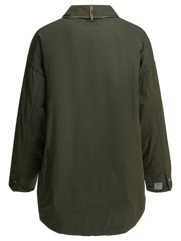 Max Mara Reversible Water Resistant Padded Jacket - Green