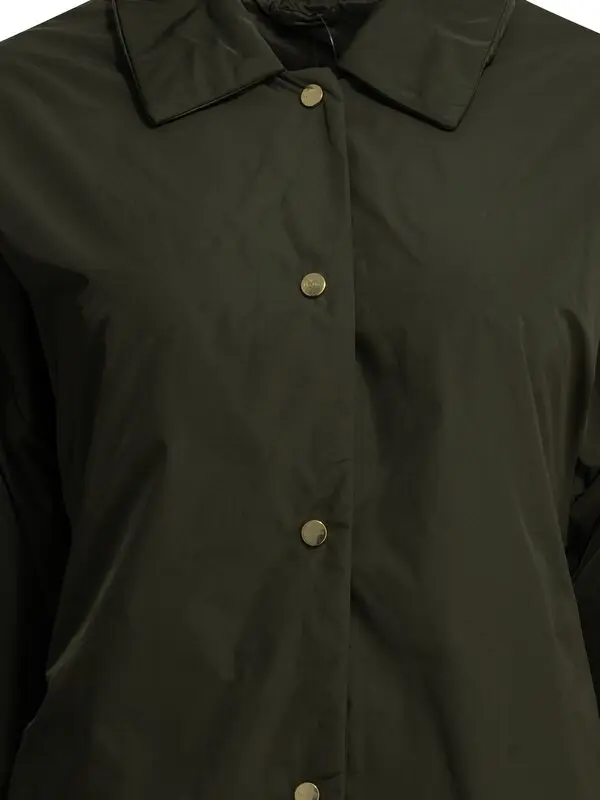 Max Mara Reversible Water Resistant Padded Jacket - Green