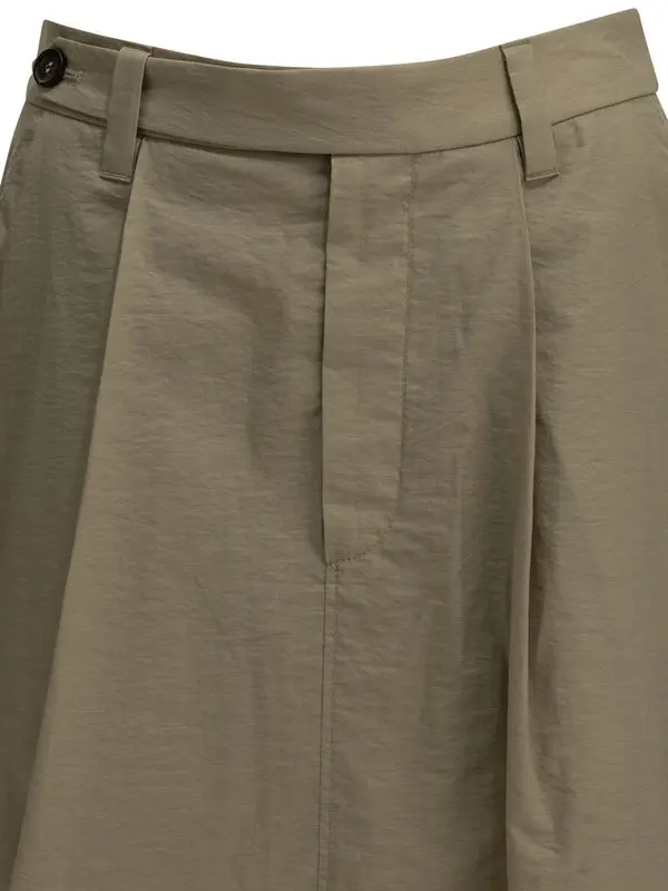 Brunello Cucinelli Sartorial' Midi Skirt - Beige