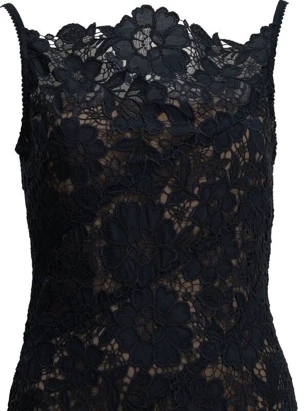 SELF-PORTRAIT Lace Midi Dress