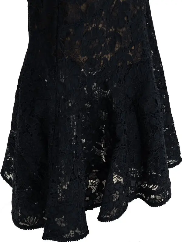 SELF-PORTRAIT Lace Midi Dress