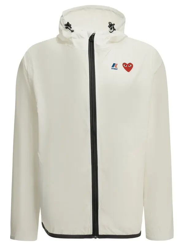 Play Comme Des Garcon X K Way' Raincoat