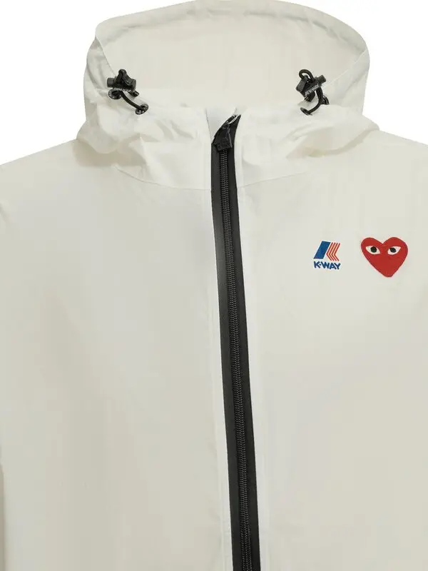 Play Comme Des Garcon X K Way' Raincoat