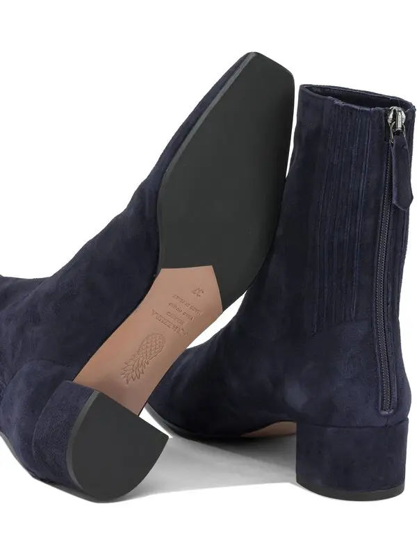 AQUAZZURA Saint Honoré 35 Mm' Ankle Boots With Zipper