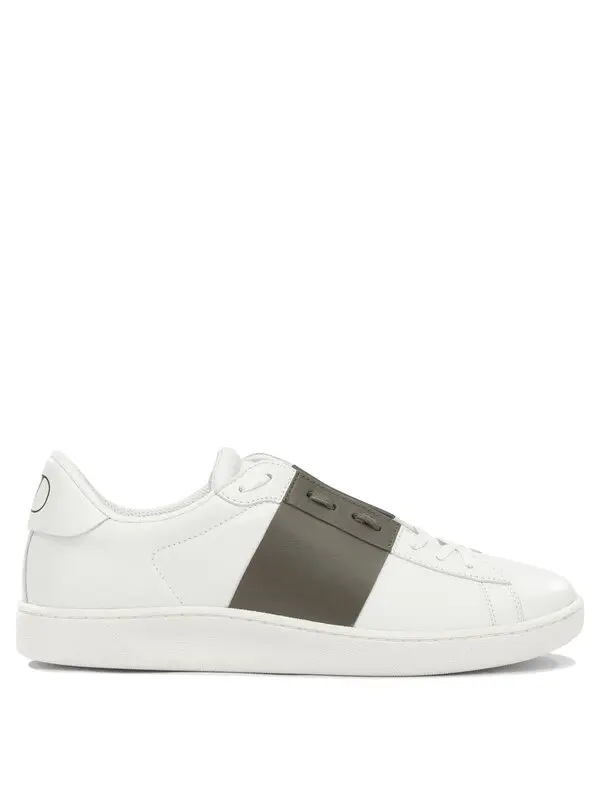 Valentino Garavani Open' Low Top Sneakers - White