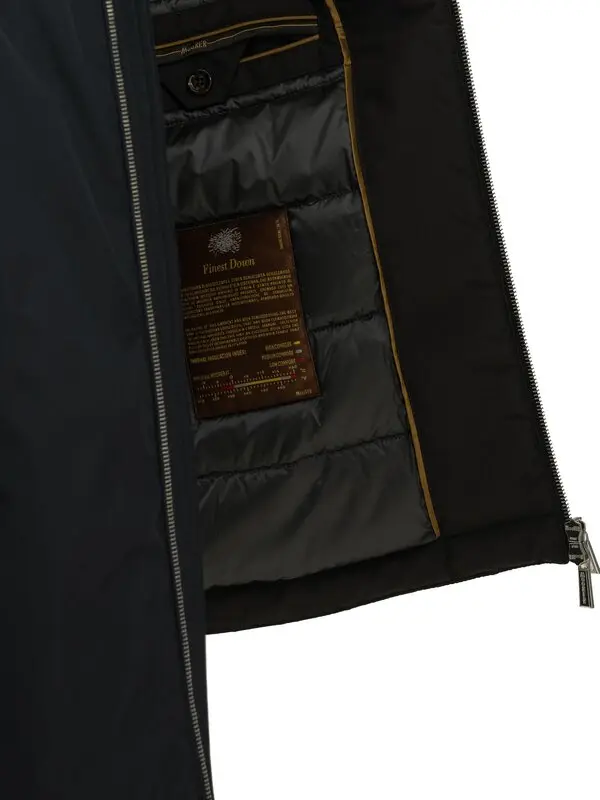 MOORER Albini Stp' Short Down Jacket - Blue