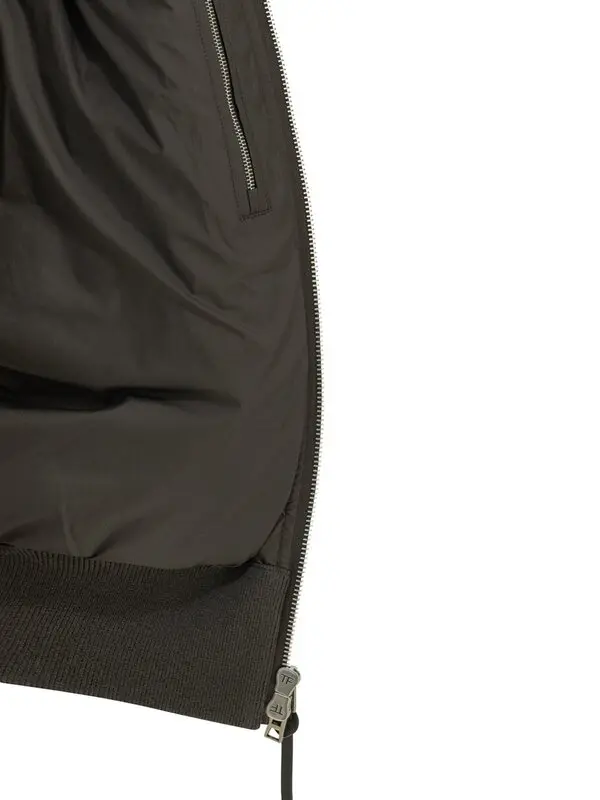 TOM FORD Nylon And Wool Short Down Jacket
