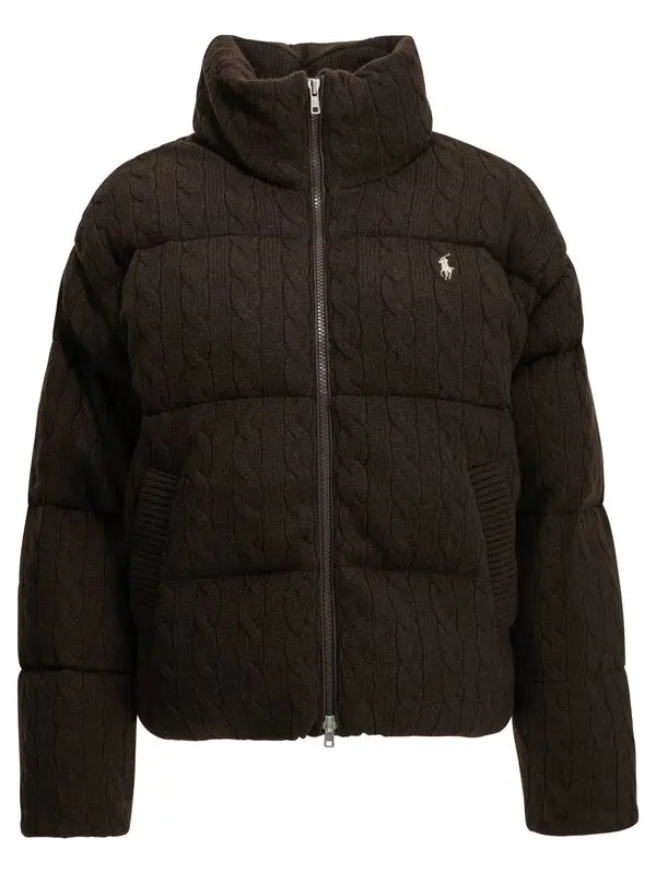 Polo Ralph Lauren Wool And Cashmere Bomber Jacket