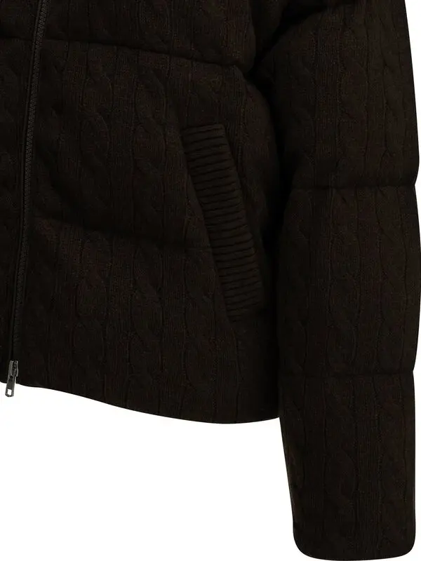 Polo Ralph Lauren Wool And Cashmere Bomber Jacket
