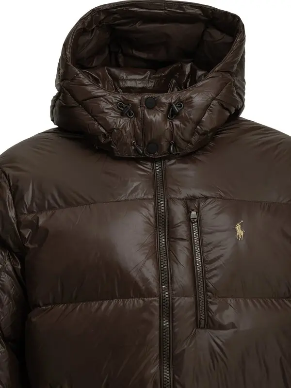 Polo Ralph Lauren Gorham' Short Down Jacket - Brown