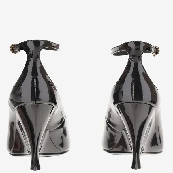 Pinko Gwen Leather Heeled Shoes