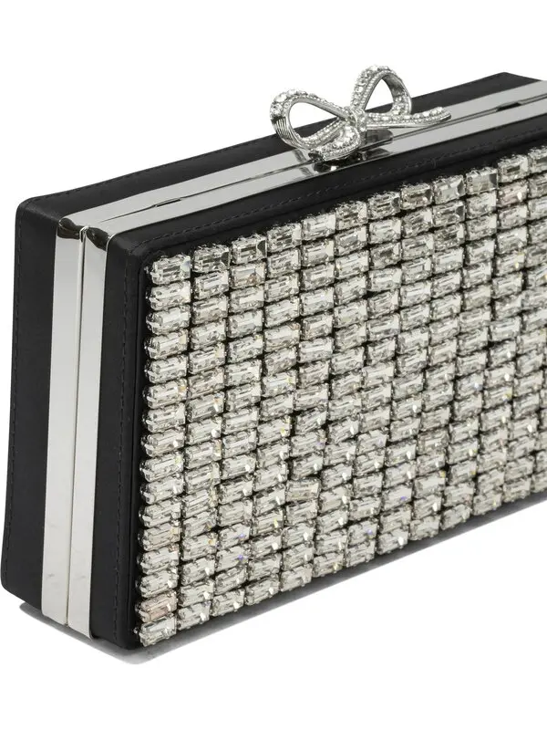 SELF-PORTRAIT Crystal Clutch Bag