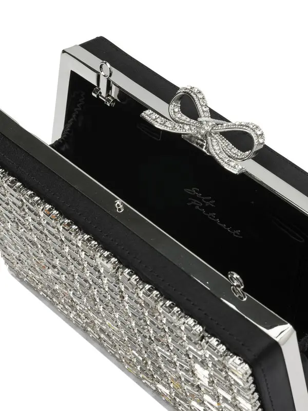 SELF-PORTRAIT Crystal Clutch Bag