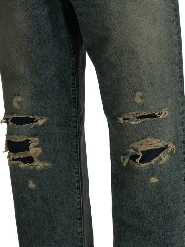 MAISON MARGIELA Distressed' Straight Leg Jeans