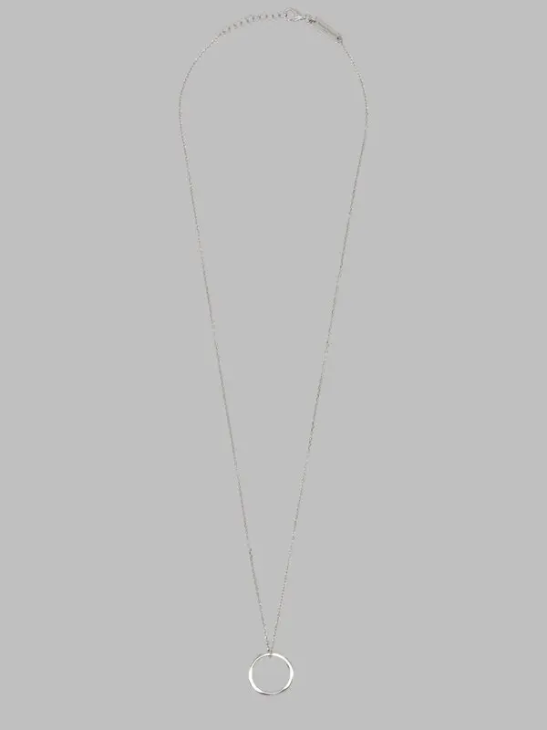 MAISON MARGIELA Collana Con Pendente Anello Logato