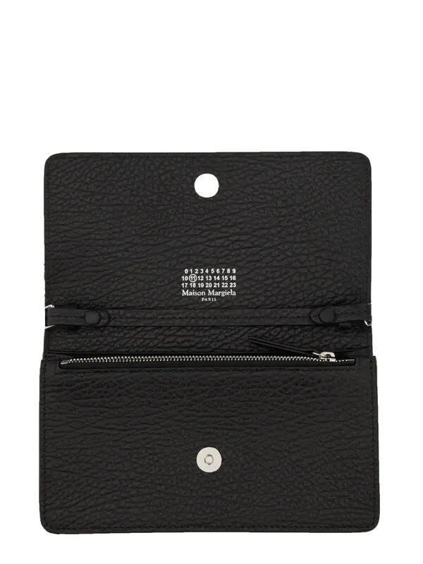 MAISON MARGIELA Portafoglio 'four Stitches' Medium Con Catena