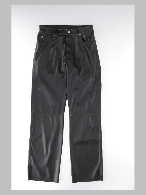 MAISON MARGIELA Jeans 5 Tasche Effetto Pelle