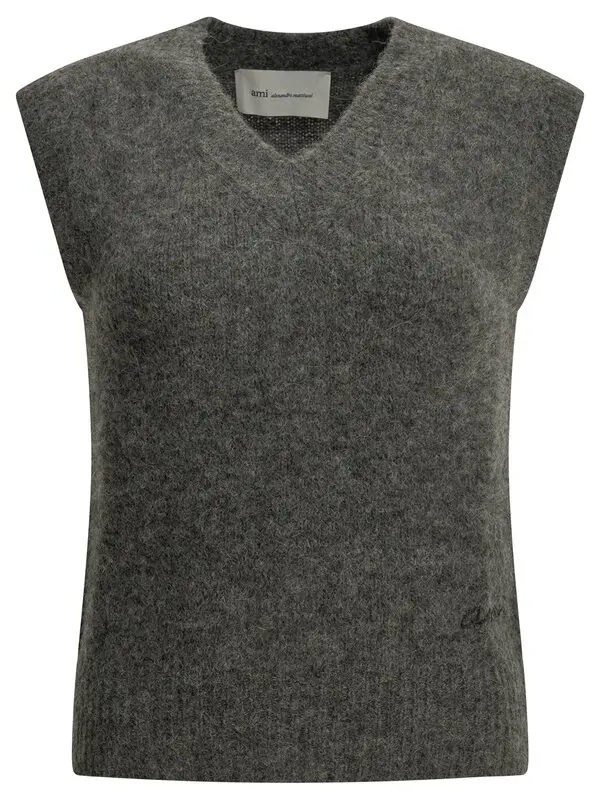 AMI Paris Logo Vest