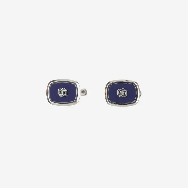 Hugo Boss Brass Cufflinks With Logo