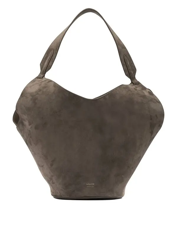 Khaite Medium 'lotus' Shoulder Bag - Brown