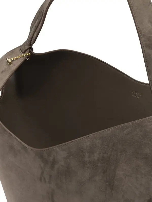 Khaite Medium 'lotus' Shoulder Bag - Brown