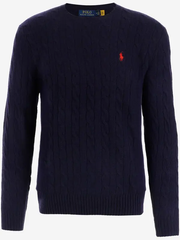 Polo Ralph Lauren Wool And Cashmere Cable Knit Sweater