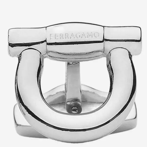 FERRAGAMO Brass Hook Cumbers - Silver