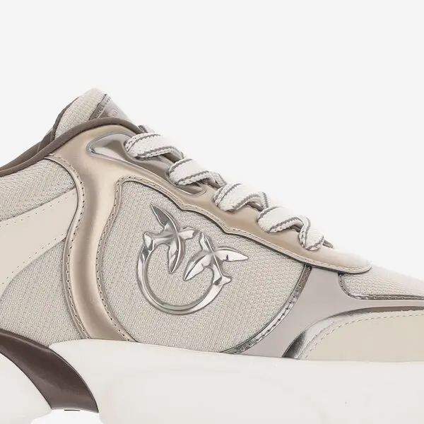Pinko Alba Leather Blend Sneakers - Multi
