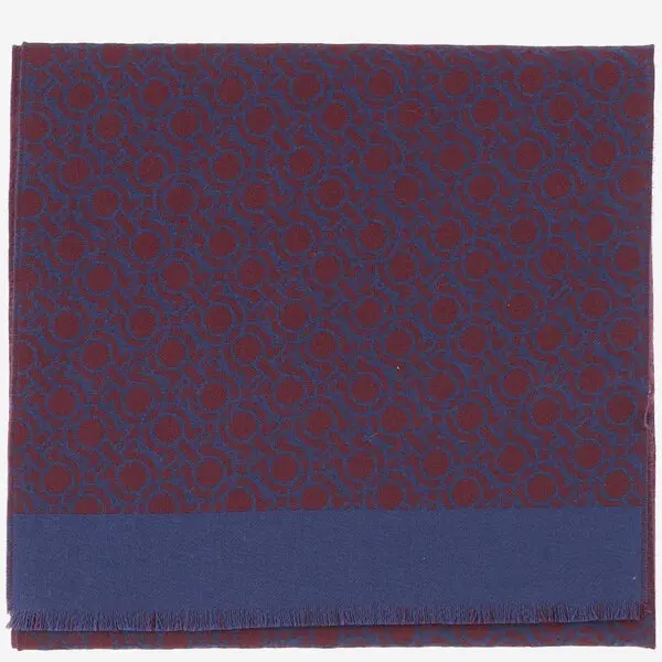 FERRAGAMO Wool Scarf With Hooks
