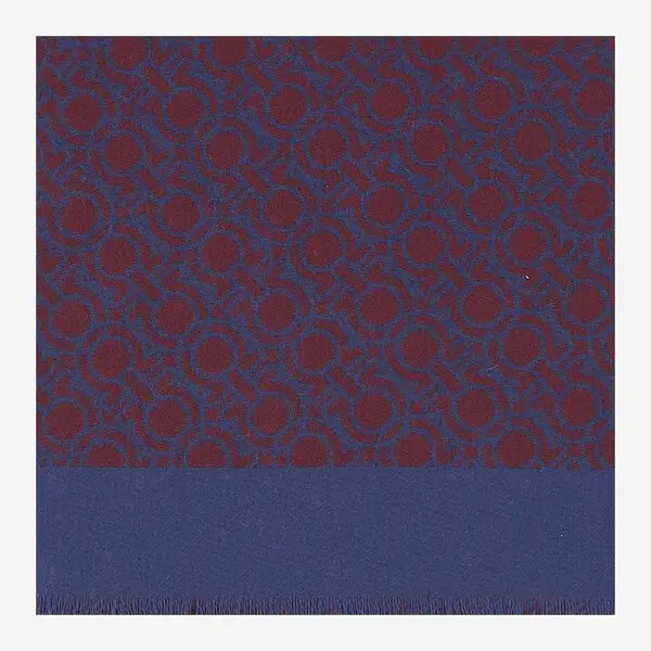 FERRAGAMO Wool Scarf With Hooks