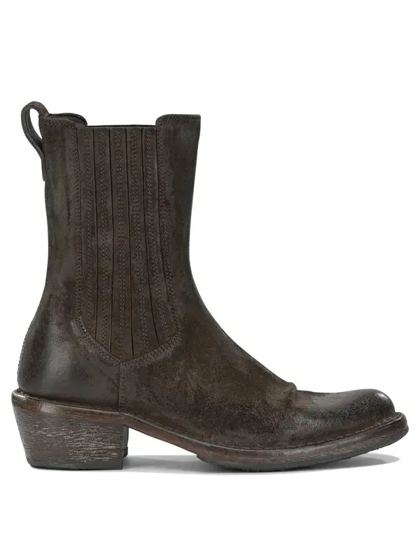 Moma Dallas 50mm' Cowboy Boots - Brown