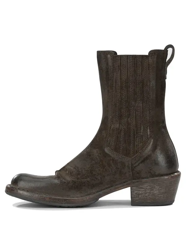 Moma Dallas 50mm' Cowboy Boots - Brown