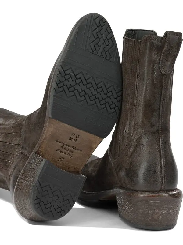 Moma Dallas 50mm' Cowboy Boots - Brown