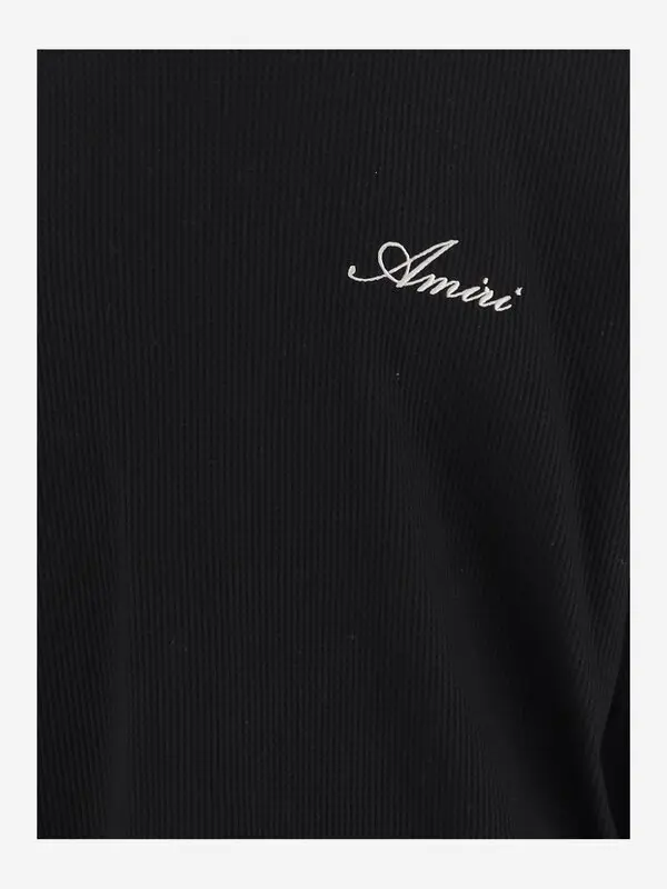 Amiri Stretch Cotton Sweatshirt With Print