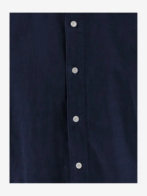 FINAMORE 1925 Ribbed Cotton Shirt