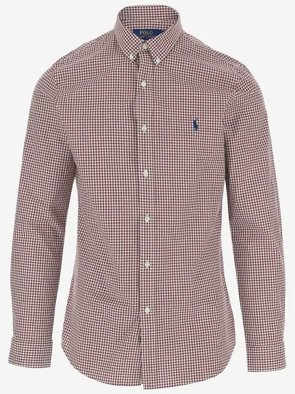 Polo Ralph Lauren Stretch Cotton Checked Shirt - Multi