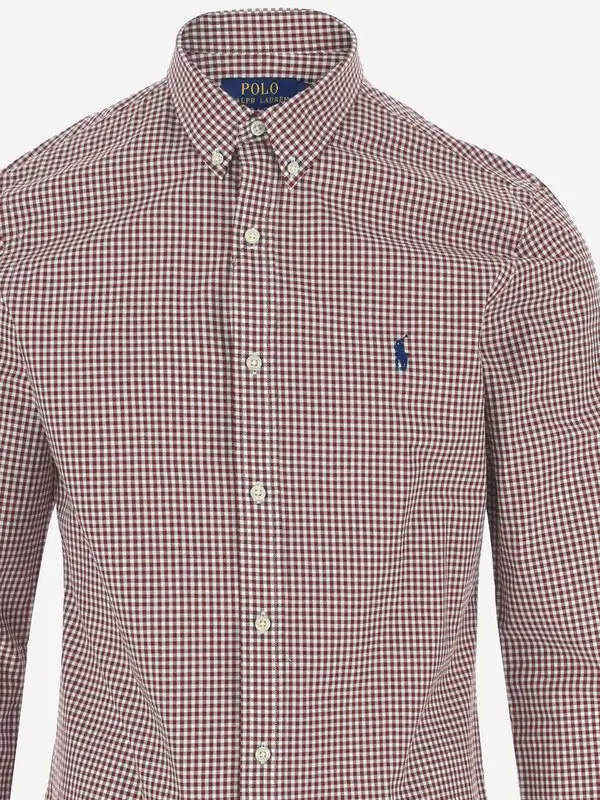 Polo Ralph Lauren Stretch Cotton Checked Shirt - Multi