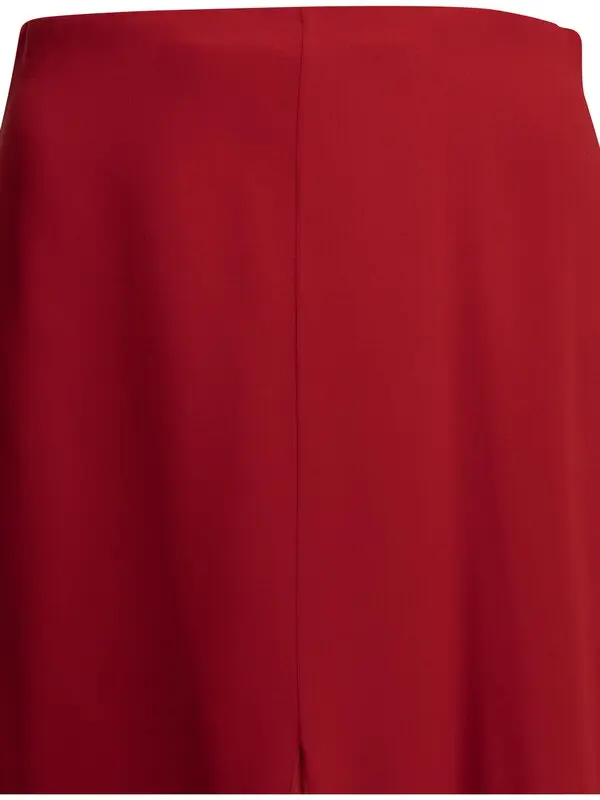 Valentino Garavani Flared Midi Skirt In Silk