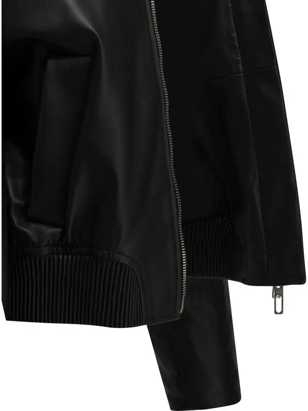Max Mara Nappa Leather Jacket