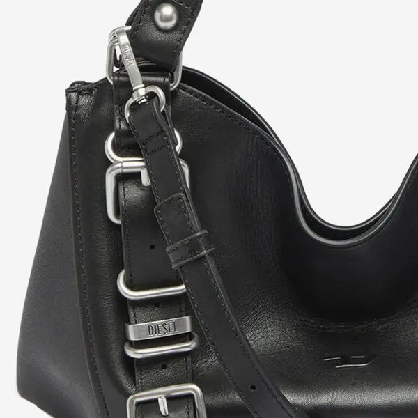 DIESEL® D One” Leather Handbag