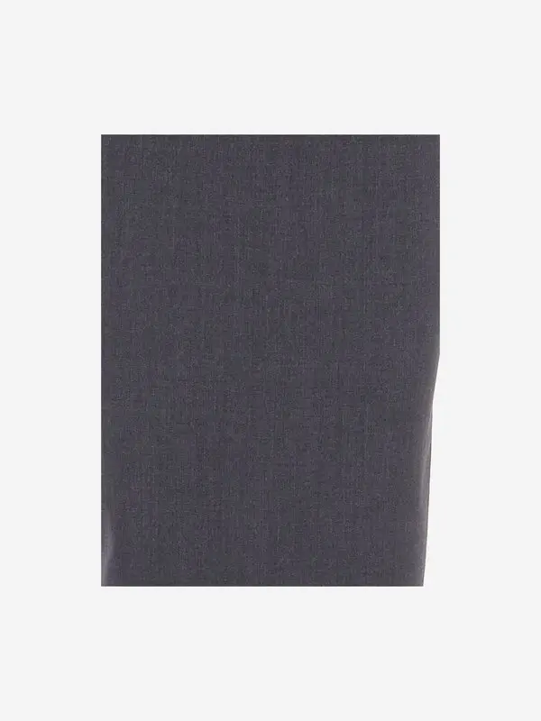 Jacquemus Alba Stretch Wool Midi Dress